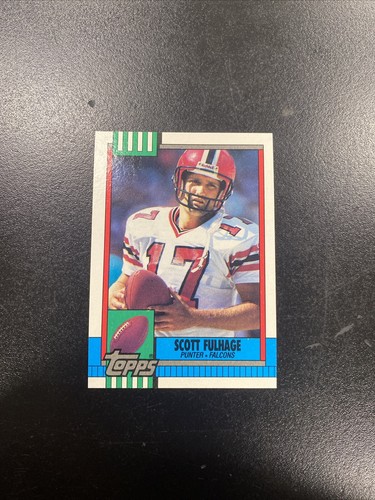 1990 Topps #477 Scott Fulhage Atlanta Falcons Football Card | eBay