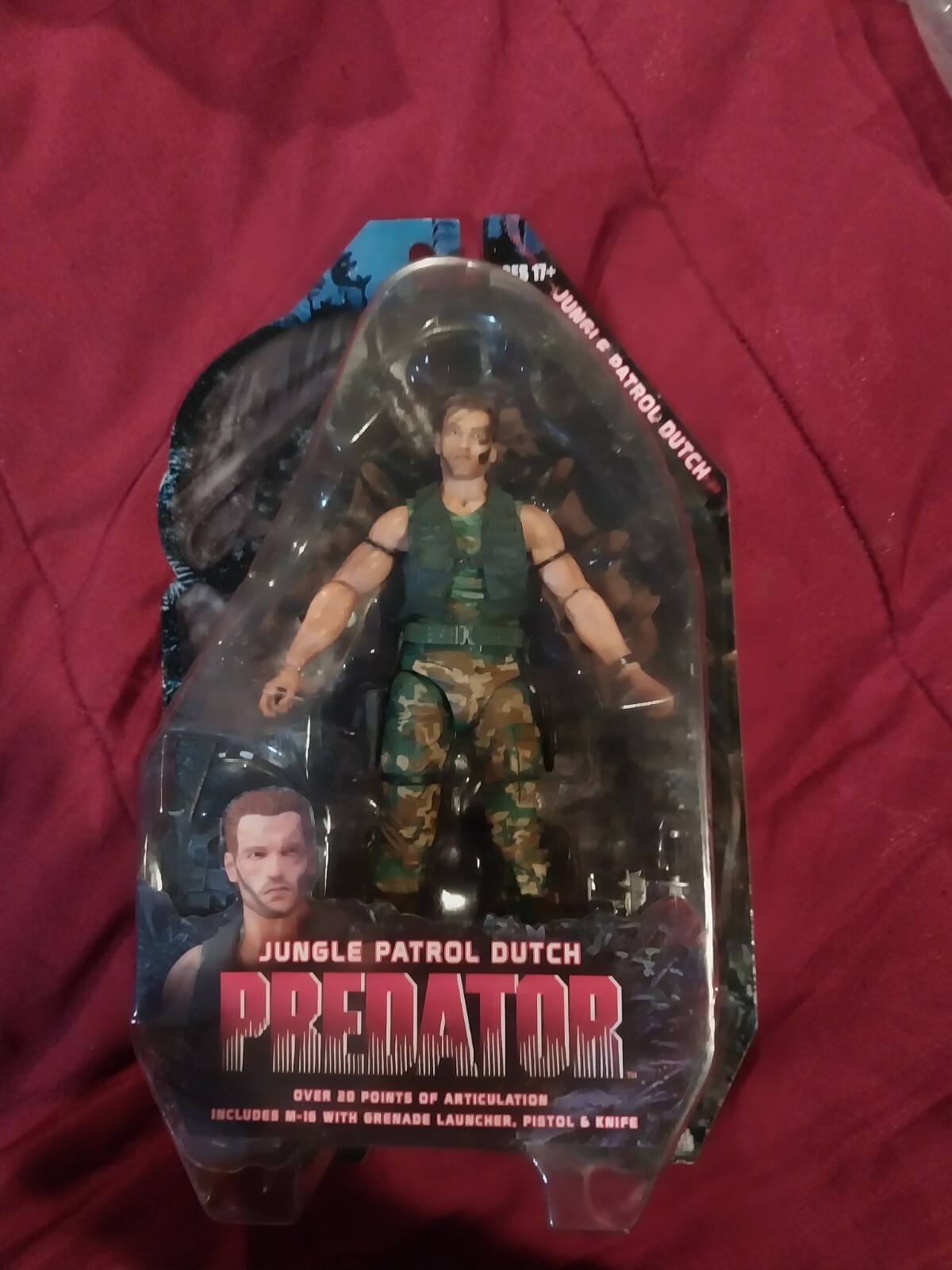 Predator Series 8 Jungle Patrol Dutch Action Figure 25th Anniversary ...