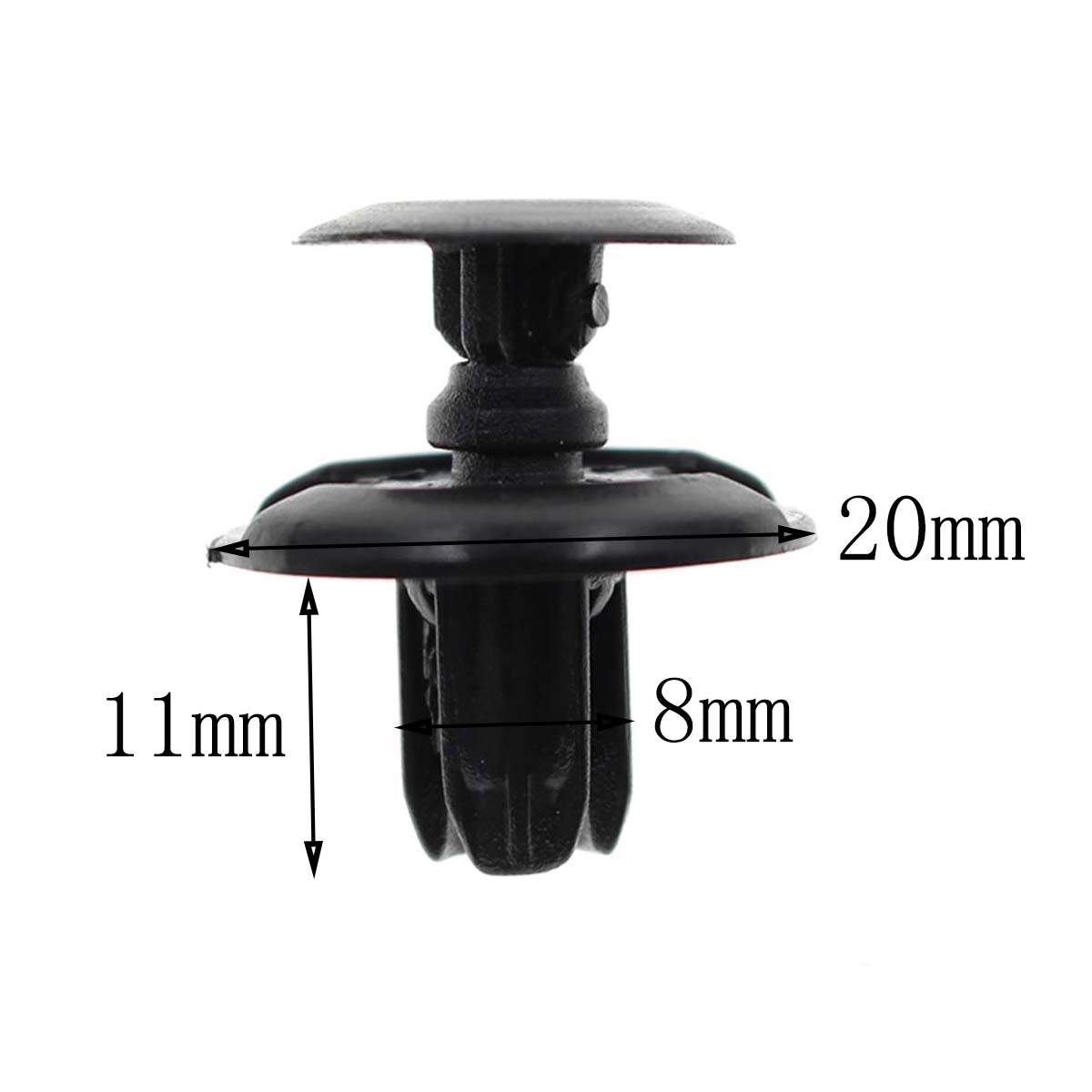 100X RADIATOR COVER CLIPS | PUSH RETAINER FOR HONDA CIVIC ACCORD ACURA ...