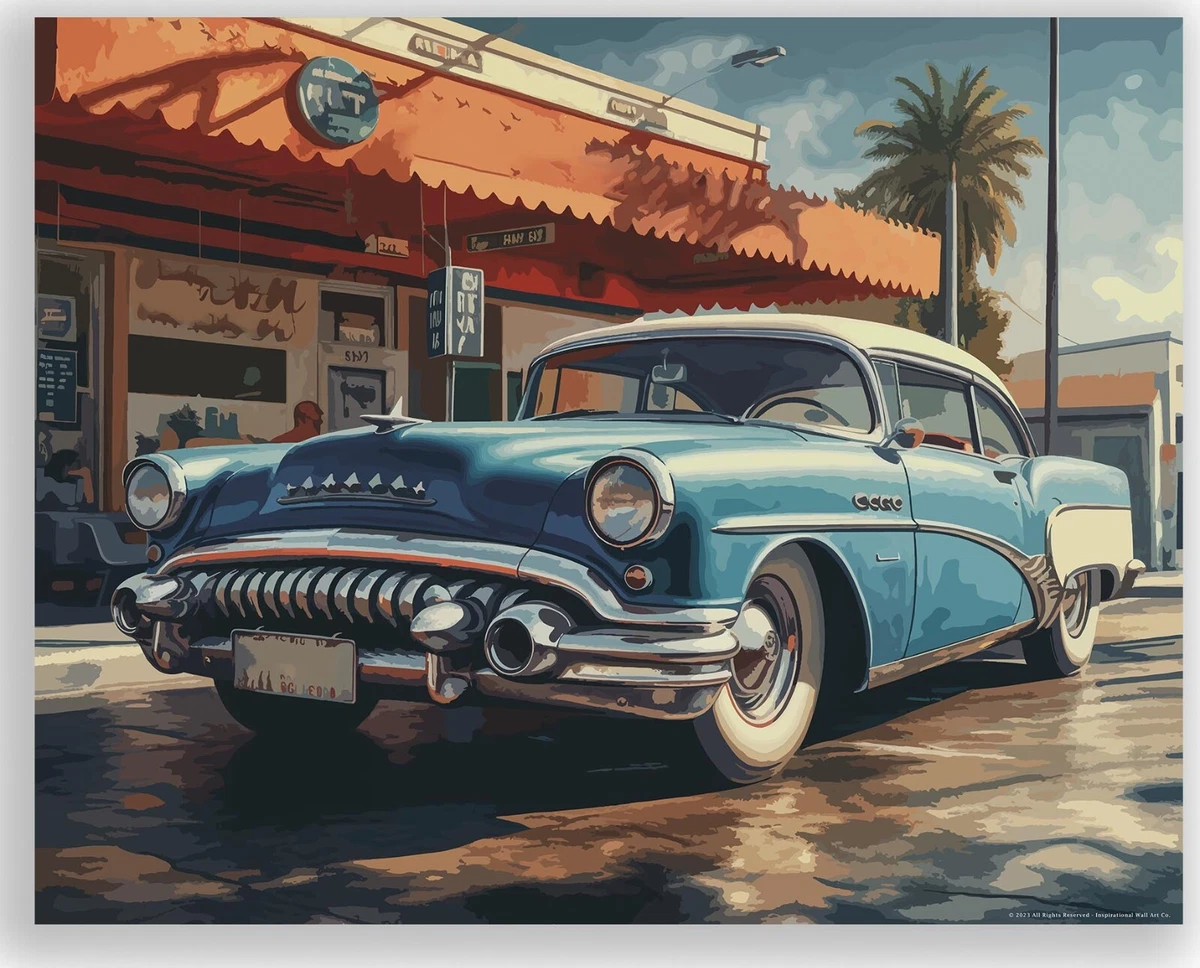 Nostalgic Car Art
