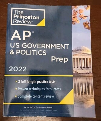Princeton Review AP U.S. Government & Politics Premium Prep, 2022 3 ...