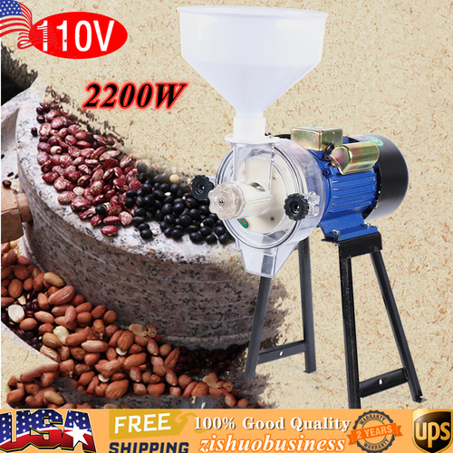 Electric Mills Grain Cereals Grinder Grinding Machine For Wet Grain ...