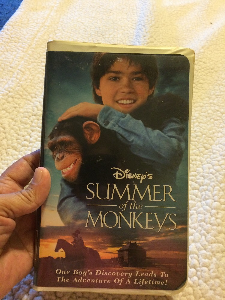 Summer of the Monkeys (VHS, 1998) Clamshell 786936082203| eBay