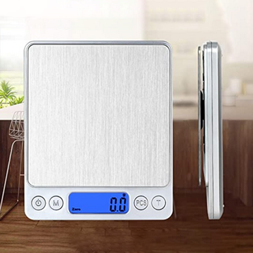 Kitchen Electronic Scales Food Diet Precision LCD Jewelry Scale (2kg/0 ...