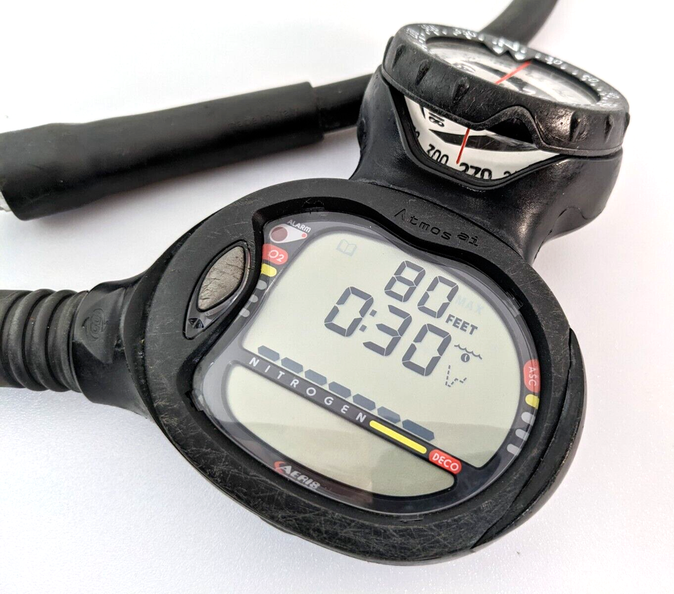 Aeris Atmos ai 2 Air Integrated Nitrox Scuba Dive Diving Computer AtmosAI #2421 | eBay