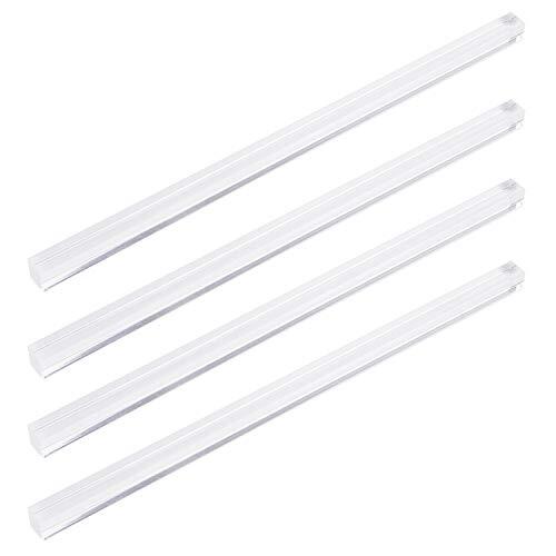 Tulead Acrylic Rods Square Clear Rod Plastic Rod 10x10x250mmpack Of 4 ...