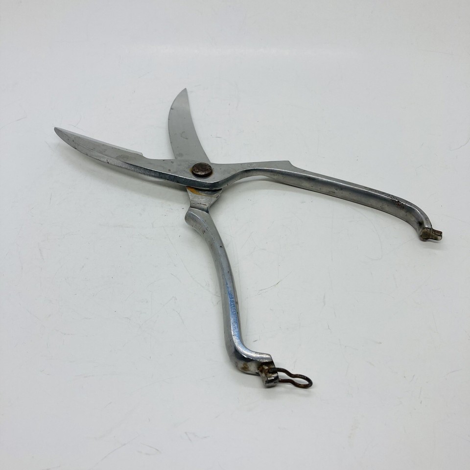 Vintage Rostfrei Italy Stainless Steel Poultry Meat Shears Heavy Duty ...
