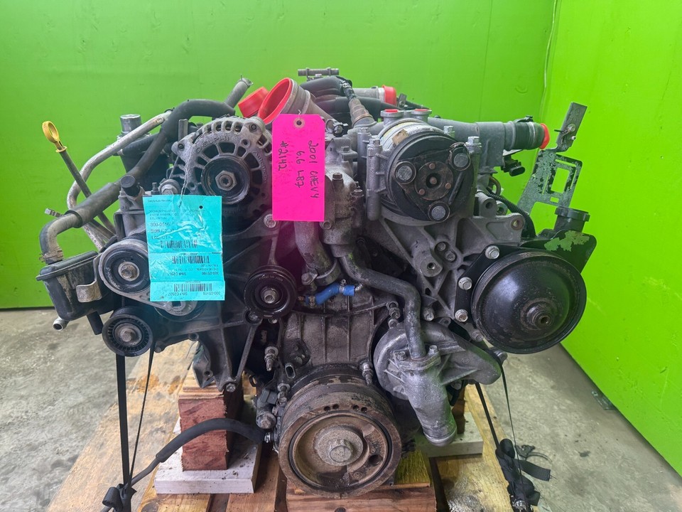 01-04 CHEVROLET GMC 2500 3500 6.6 LB7 DURAMAX DIESEL ENGINE MOTOR NO ...