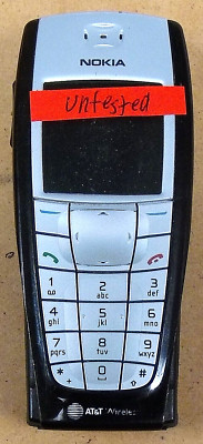 Nokia 6200 - Black and Silver ( AT&T ) Very Rare Cellular Phone ...