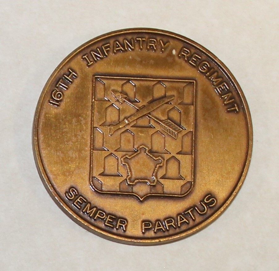 16th Infantry Regiment 1st Infantry Division Semper Paratus Army ...