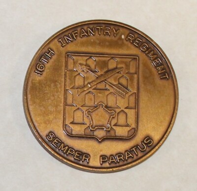 16th Infantry Regiment 1st Infantry Division Semper Paratus Army ...