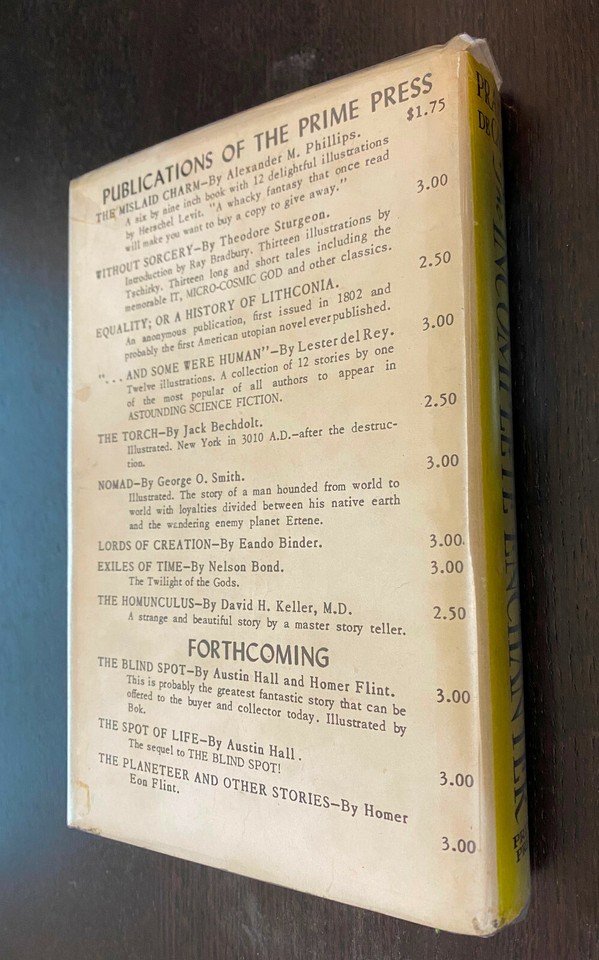 L Sprague DECAMP -- Incomplete Enchanter -- 1950 Prime Press -- SIGNED ...