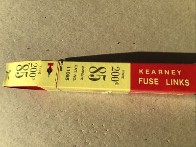 Kearney Fuse Links 11085 (Box Of 4 ) | eBay