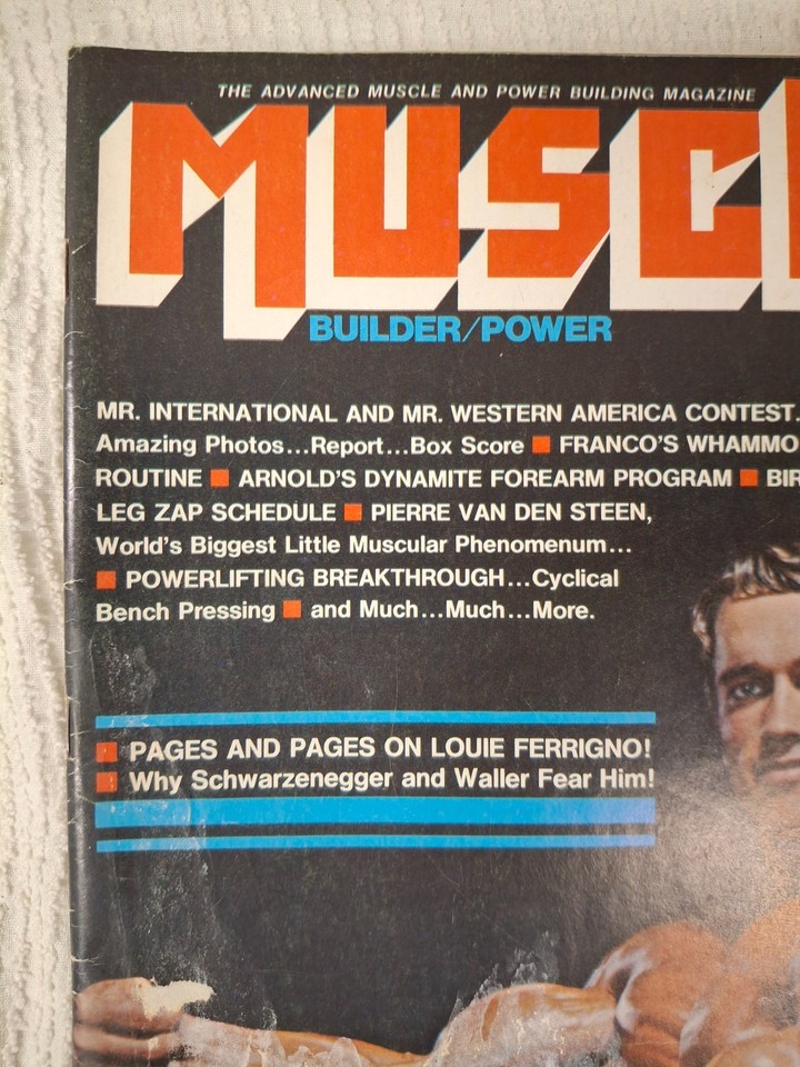 MUSCLE Builder/Power January 1975 Volume 15 Number 5 Arnold ...