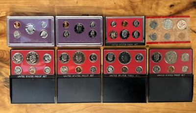 US Mint Proof Sets Coins Lot | eBay