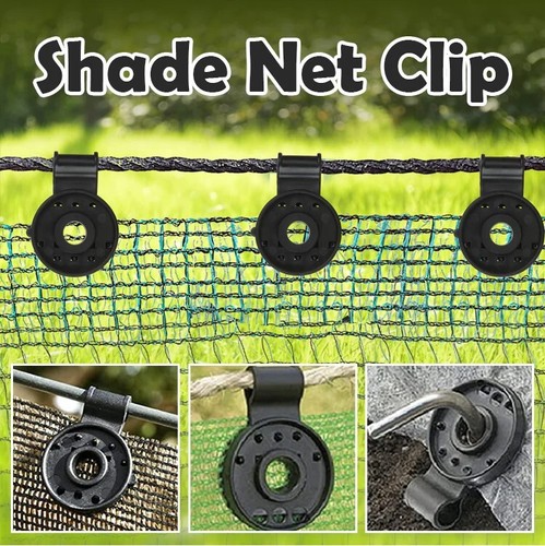 20/40PCS Sun Shade Net Clip Garden Tools Greenhouse Shade Cloth Fix ...