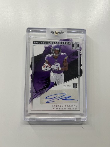 Jordan ADDISON IMMAC ROOKIE AUTO | eBay