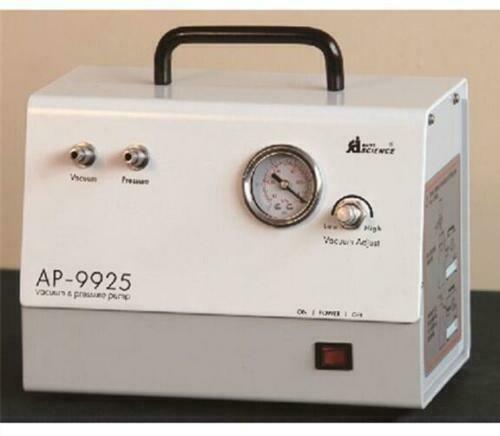 Handheld Lab Oil Free Diaphragm Vacuum Pump Ap-9925 25L/M 220V Pressure ...