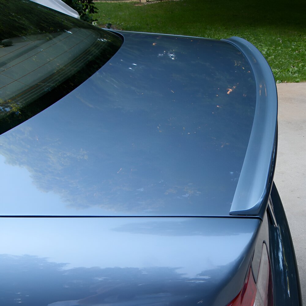 Fyralip Painted Black(Custom) Trunk Lip Spoiler For Lincoln LS Sedan 03 ...