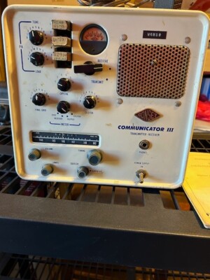 Gonset Communicator III 2m Crystal Controlled AM Radio, Untested | eBay