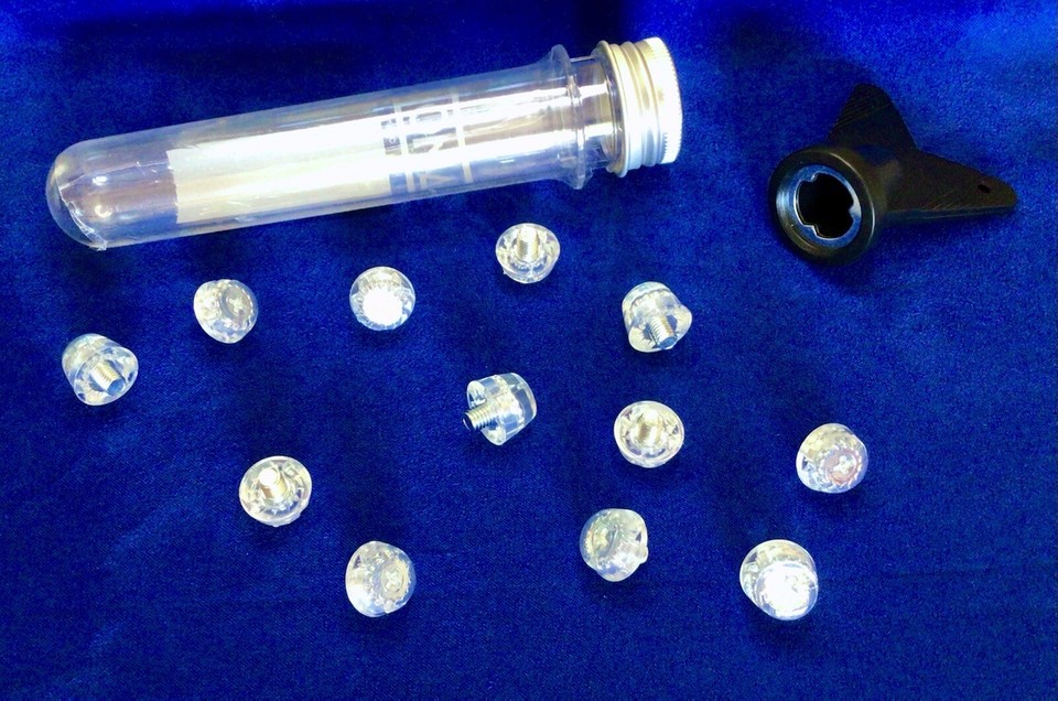 Clear TPU Plastic Turf/AG/FG Soccer Studs SG Replacement fit Nike, Puma ...