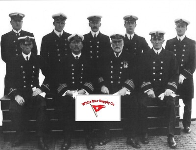 RMS Titanic Senior Officers Portrait 1912, Beautiful 8 x 10 high ...