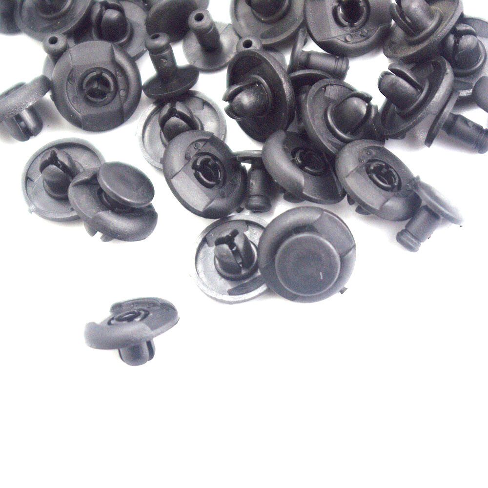 25x Fender Liner Retainer Clips Black for Honda Accord Civic Odyssey ...