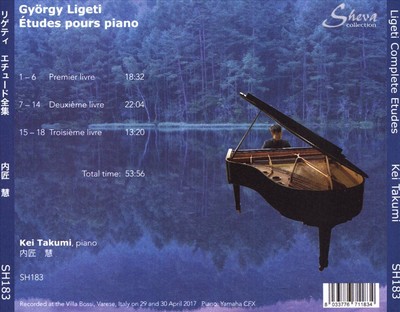 LIGETI,GY?RGY - ET?DEN F?R KLAVIER NEW CD 8033776711834| eBay