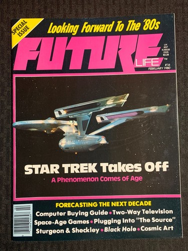 1980 FUTURE LIFE Magazine #16 VG/FN 5.0 Star Trek / Black Hole / Comic ...