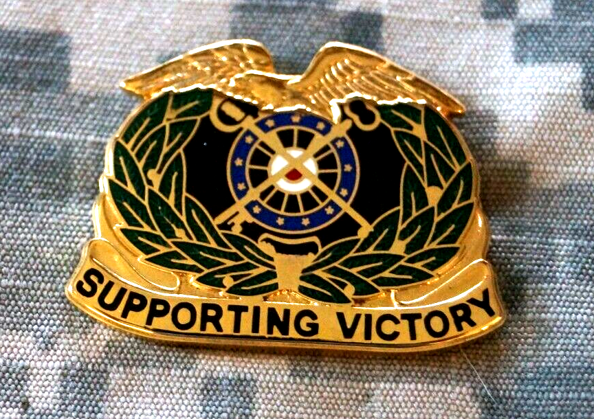 Army Quartermaster Regimental Corps Crest Usamm U.S. Army