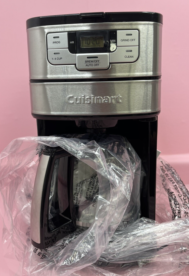 Cuisinart 12-Cup Automatically Grind & Brew Coffee Maker - Black - DGB ...