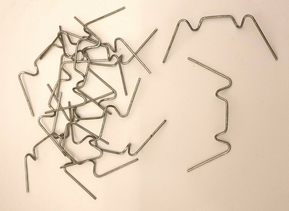 Greenhouse Glazing Glass Clips W + Z or Mixed Pack Spring Wire Glass ...