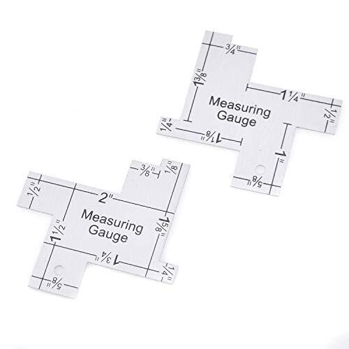 2Pack Mini 2" Hand Measuring Gauge for Quilting Sewing and ...