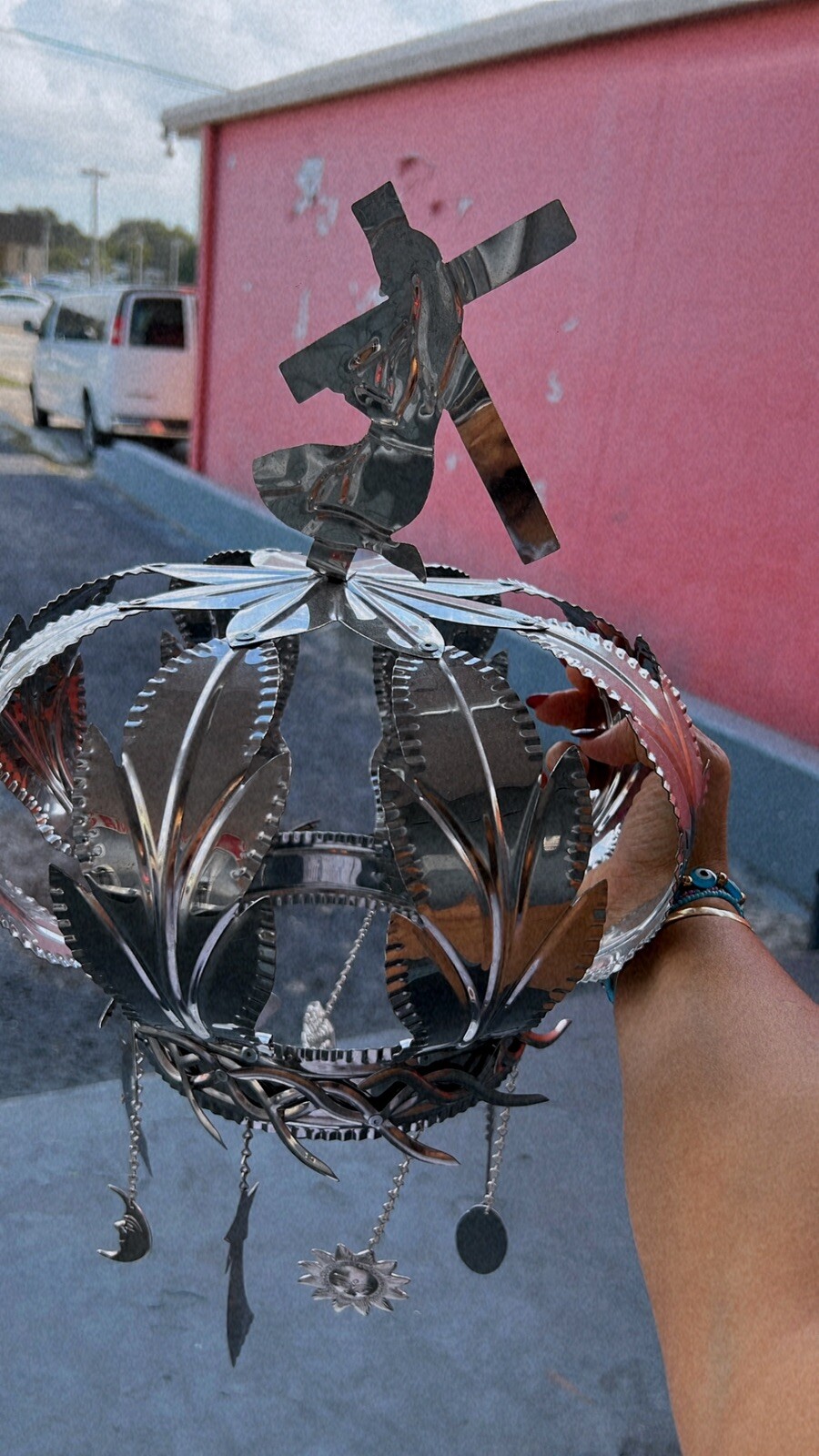 Corona De Obatala Oba Moro Crown Obbatala Yoruba Regalo Custom Hand ...