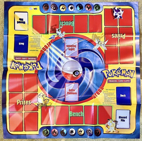 Vintage Original Pokemon Play Mat - Base Set Trading Card Game | eBay