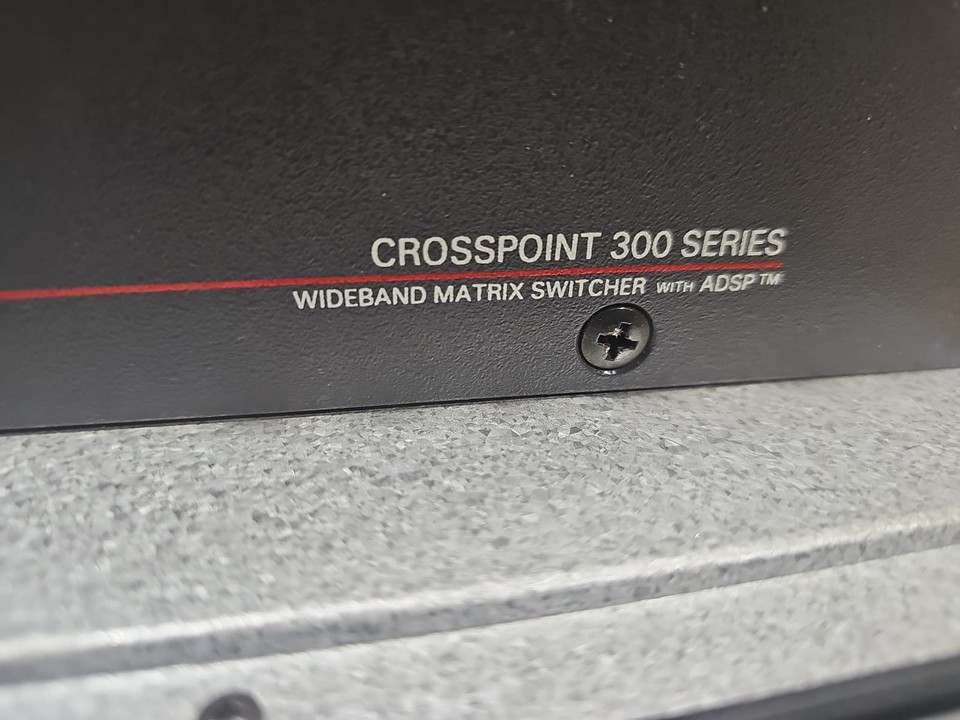 Extron Crosspoint 300Series Wideband Matrix Switcher with ADSP|Pro AV ...