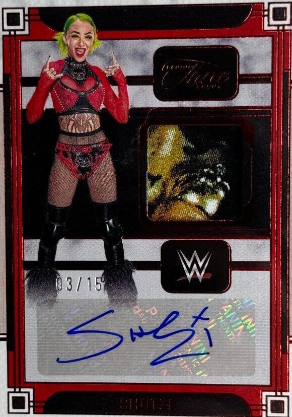 2024 Panini Three Count WWE - Memorabilia Autographs Shotzi Blackheart ...
