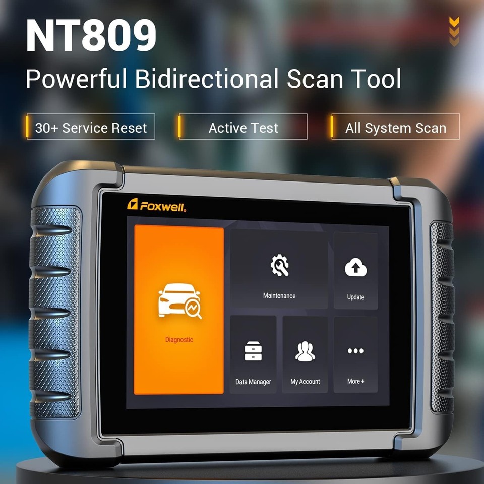 Foxwell NT809 Pro Alle System Bidirectional KFZ Diagnosegerät Auto OBD2 ...