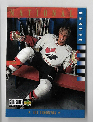 JOE THORNTON 1997 COLLECTOR'S CHOICE NATIONAL HEROES ROOKIE INSERT CARD ...