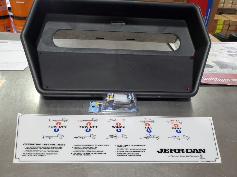 JERR DAN CONTROL HOOD RIGHT WITH NEW STYLE DECAL AND NEW LIGHT | eBay