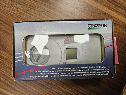 04.42.0008.1 Room thermostat timer Grasslin | eBay