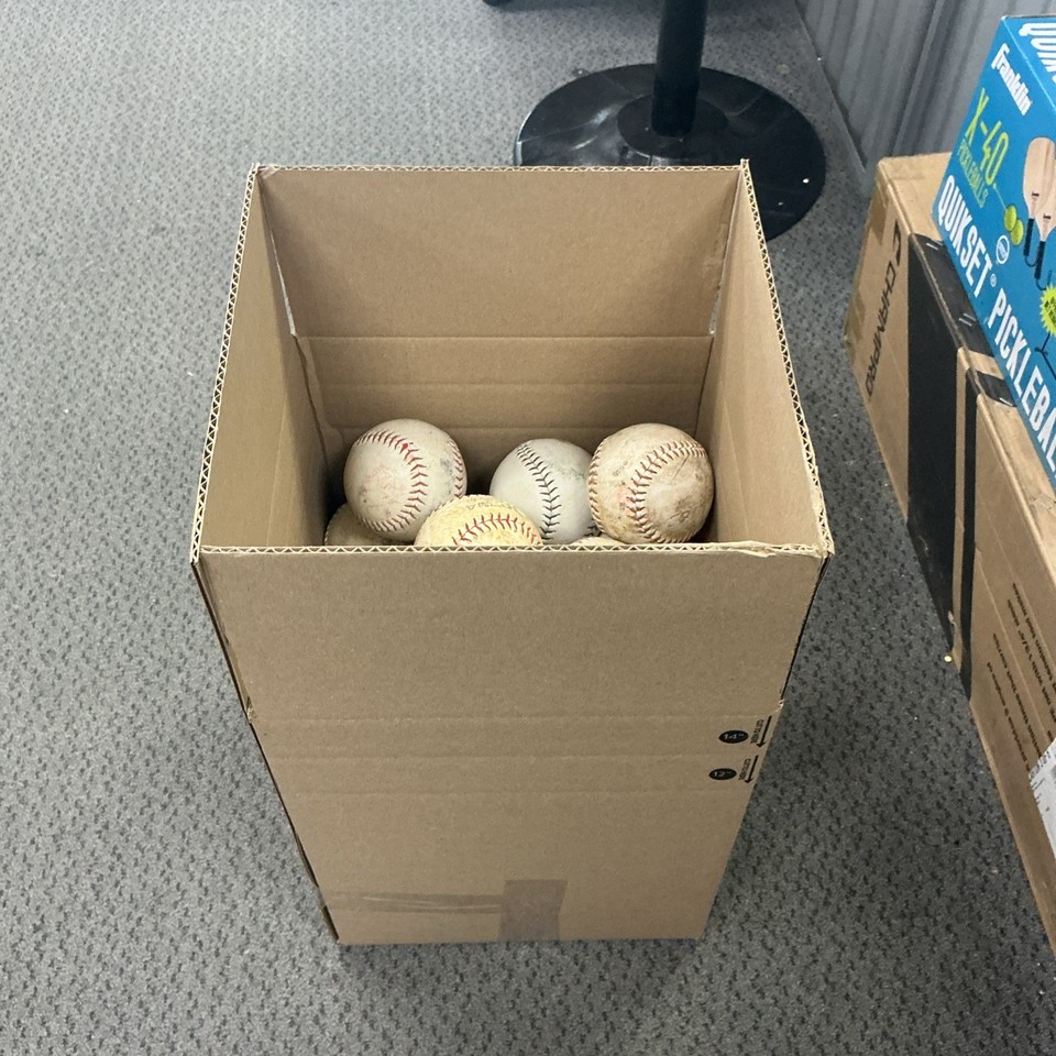 Lot Of 36 Used White Softballs 12” | eBay