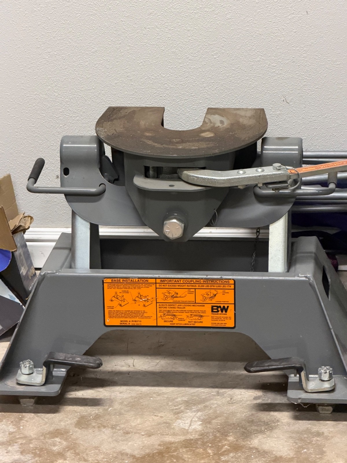 Companion bw fith wheel hitch for gmc 2021 2500 prepared with holes | eBay