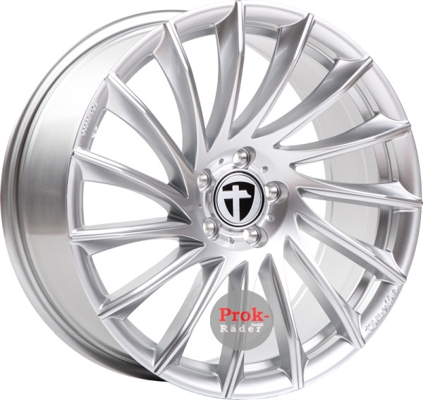 4x Alufelgen Tomason TN16 für Volkswagen Golf Plus 1KP 17 Zoll Felgen ...