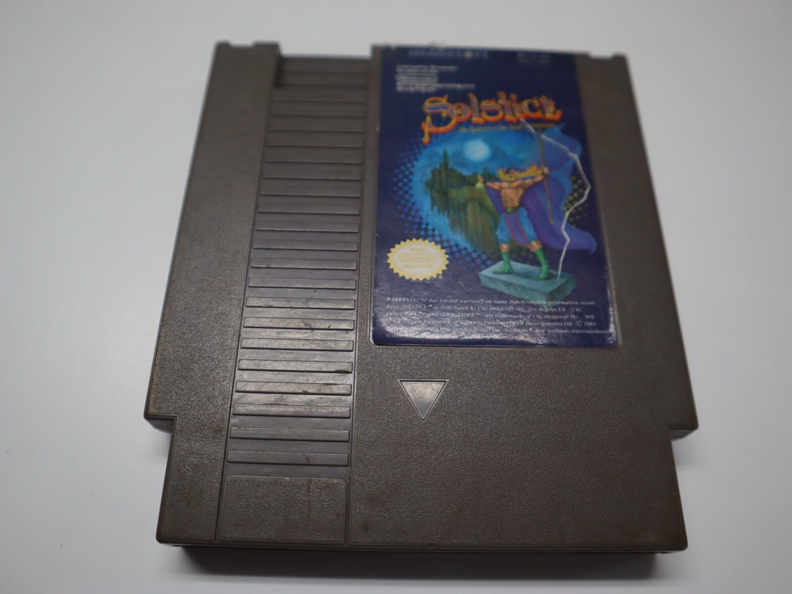 Solstice: The Quest for the Staff of Demnos (NES, 1990) Cart Only (1 ...