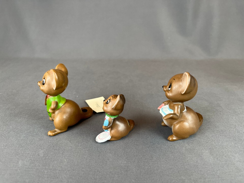 5 Pc Josef Originals MICE MOUSE VILLAGE Assorted Figurines Milky Way ...