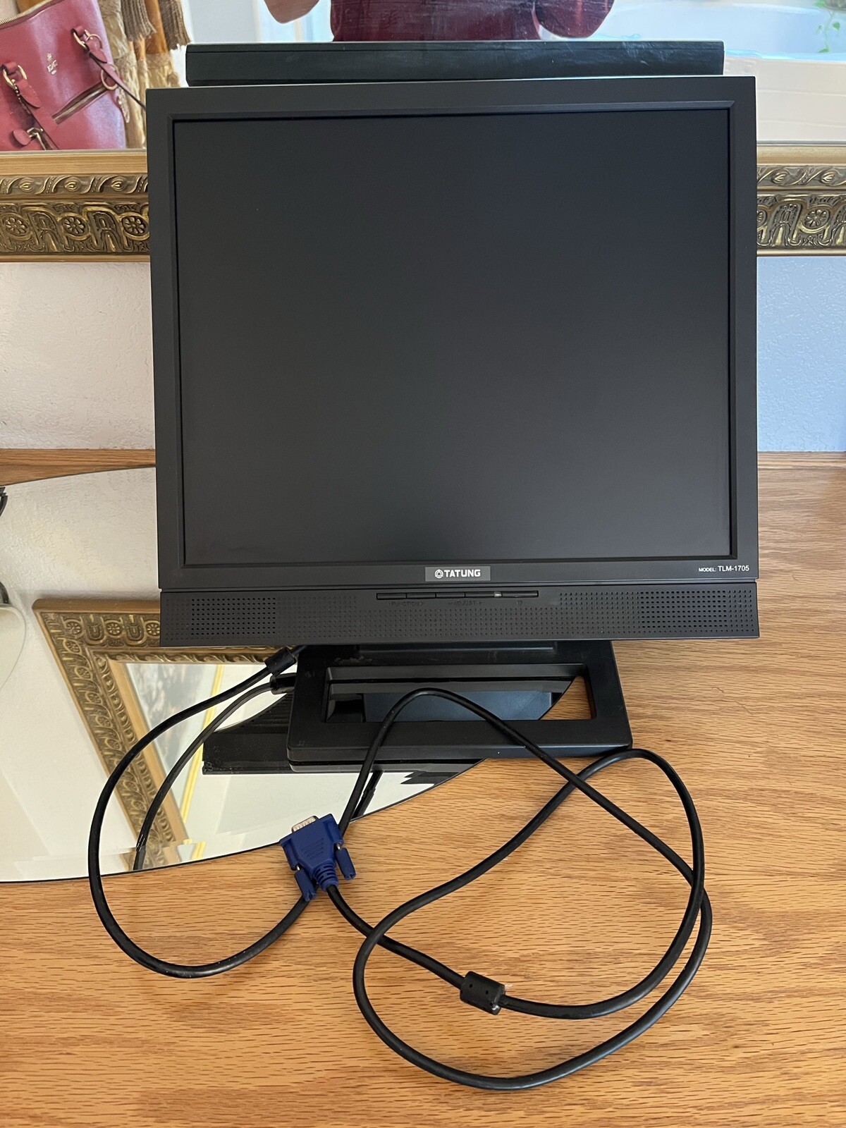 MONITOR Model: TLM Tatung Monitor Tlm-1705 Cctv Camera Security | eBay