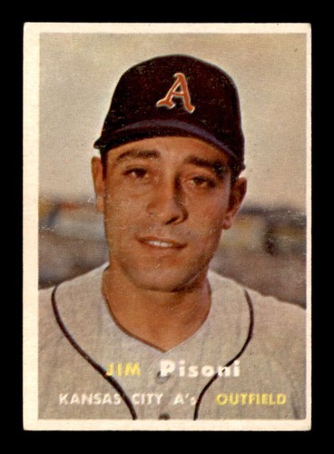 1957 Topps #402 Jim Pisoni RC EX/EX+ X2666314 | eBay