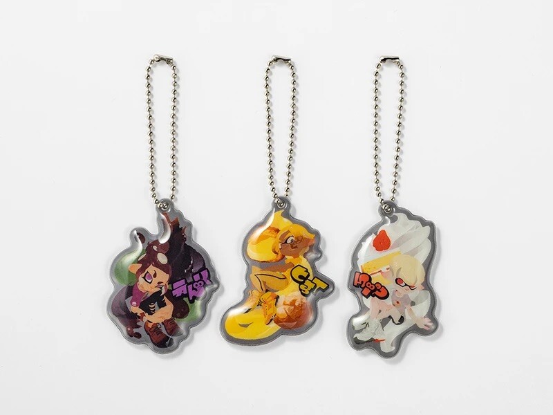 SPLATOON 3 Seven Eleven Original keychain set limited edition Nintendo ...