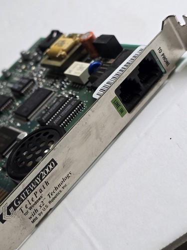 US Robotics 33.6 ISA Modem Gateway 2000 Telepath 1.012.0478-B 87173102 ...